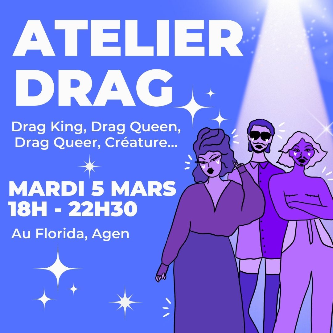 Atelier initiation drag 05/03/2023 - Le Florida